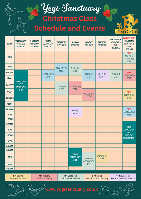 Yoga Classes | Yogi Sanctuary | Cardiff